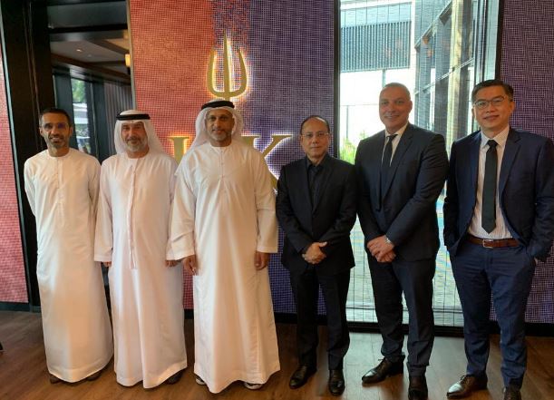 Meeting with top-level executives of Arkan Holdings - Green Cement Factory